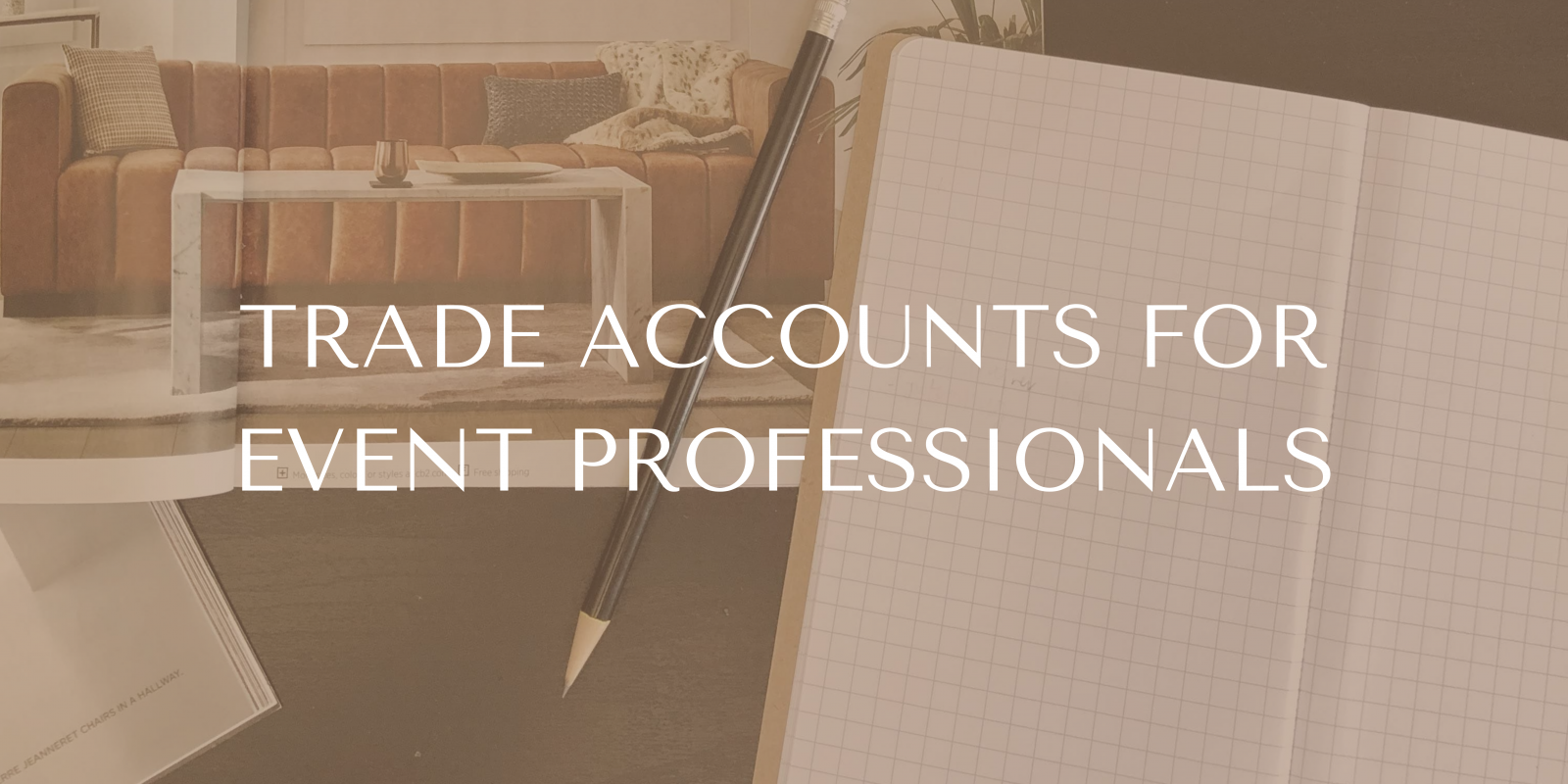 Trade Accounts for Event Rental Professionals | Render Events